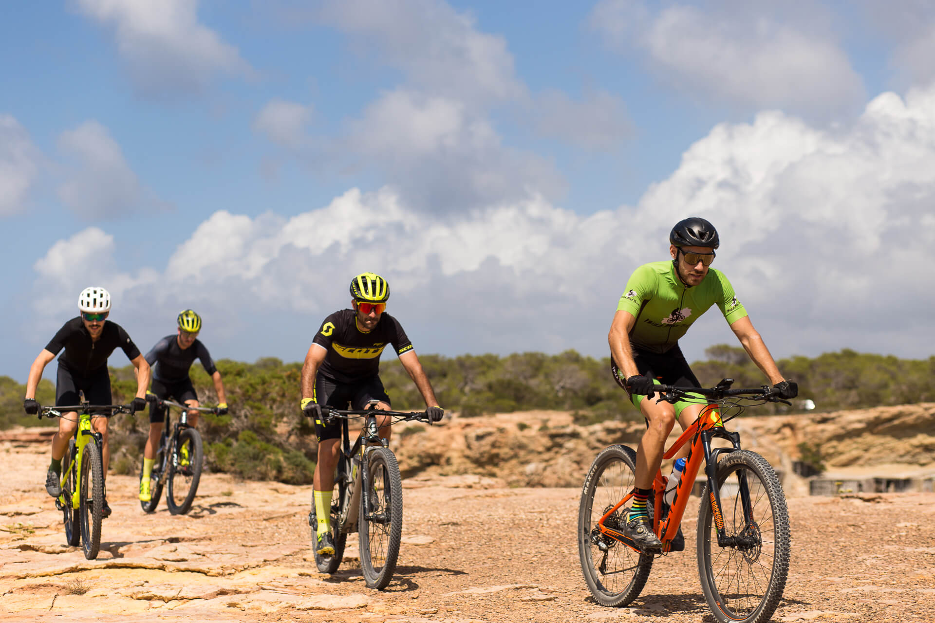 MTB and road bike rental and guided routes in Ibiza